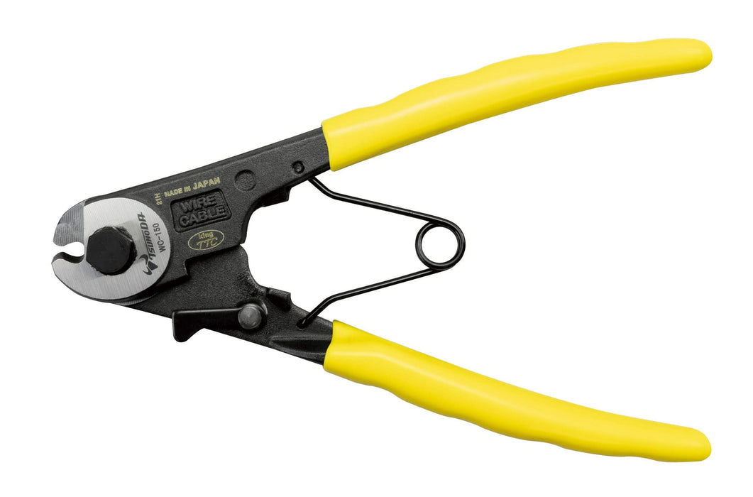 Tsunoda King TTC Made in Japan Wire Rope Cutter WC-150 150mm One-touch — akibashipping