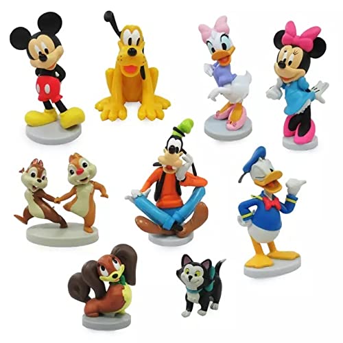 Disney Mickey Mouse and Friends Deluxe Figure Play Set PVC Disney Juni ...