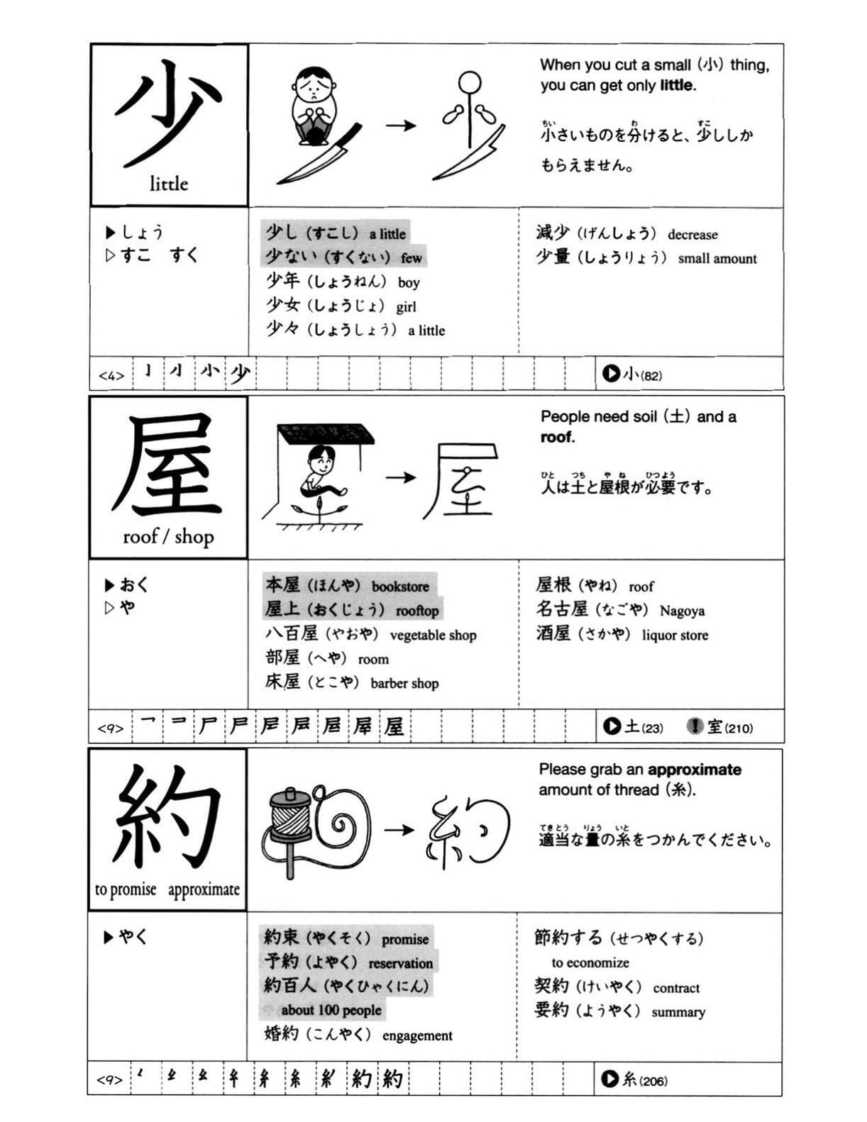 Genki Plus Kanji Look and Learn. 512 Kanji with Illustrations and Mnem ...
