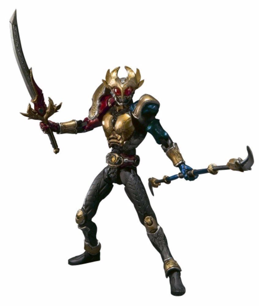 S.I.C. Kiwami Damashii Masked Kamen Rider AGITO TRINITY FORM Figure BA ...