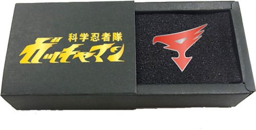 chara-ani Science Ninja Team Gatchaman Pins 30mm in deluxe box Animati ...