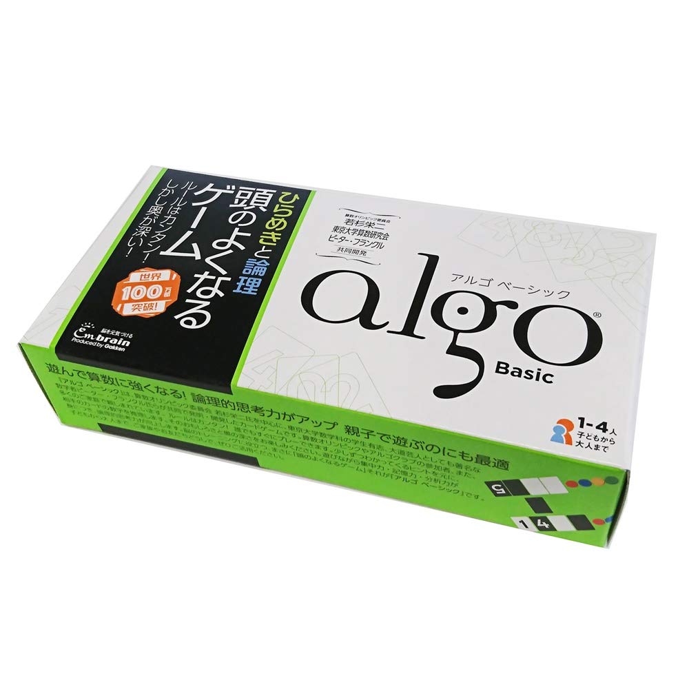 ALGO Basic Gakken Intellectual Education Card Game J750647 Made in Jap — akibashipping