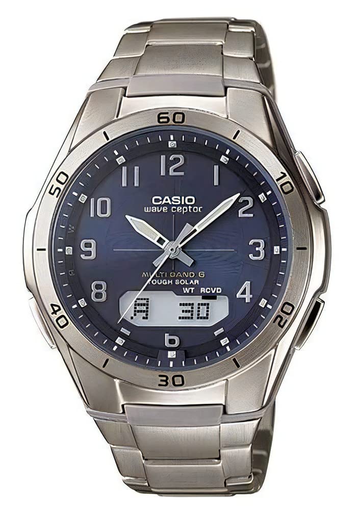 CASIO Titanium Radio Solar Watch Mail Order Limited Model WVA-M640TD-2 ...