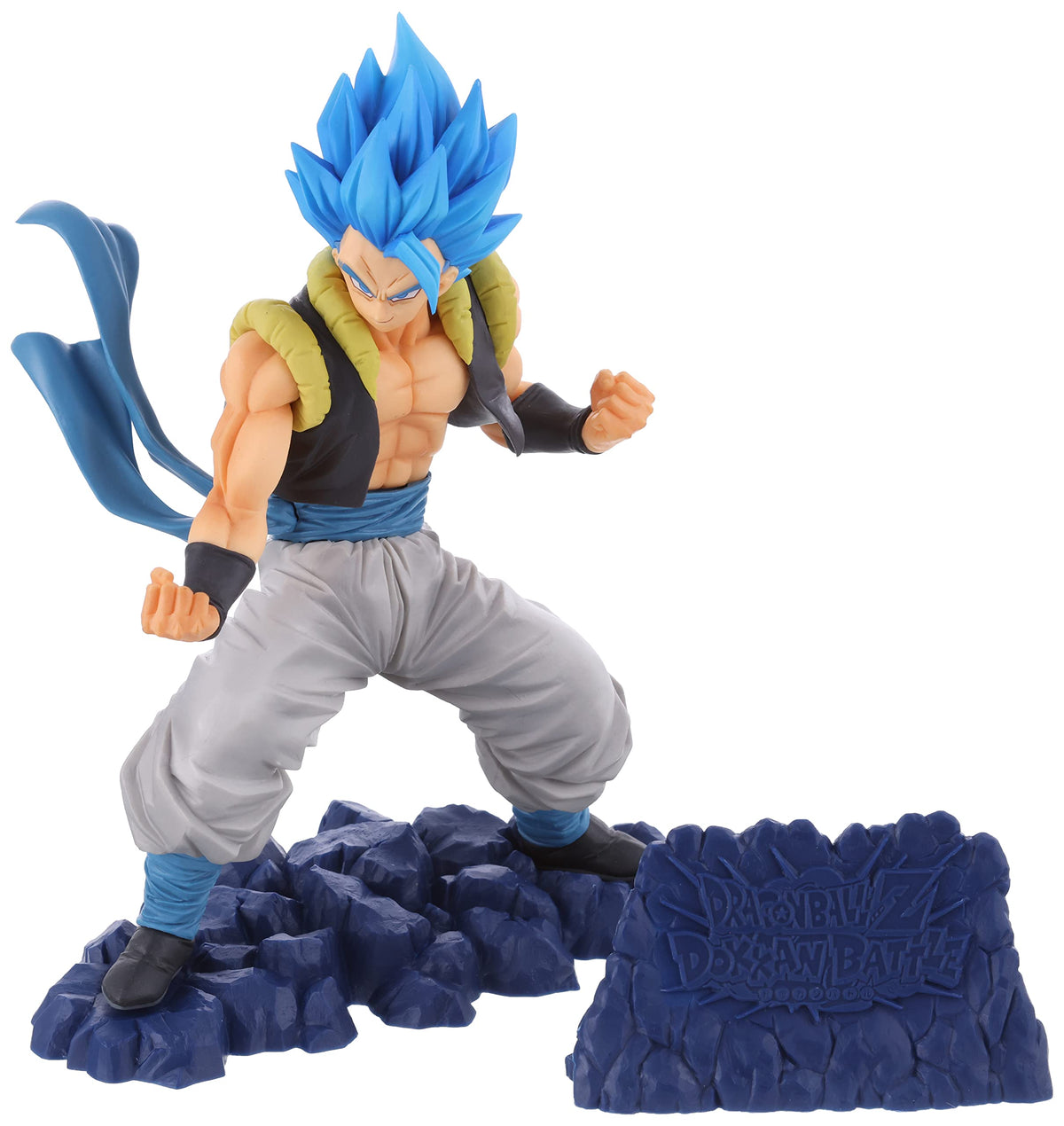 DRAGONBALL Z DOKKAN BATTLE 5TH ANNIV. FIGURE God Super Saiyan Gogeta 8 ...
