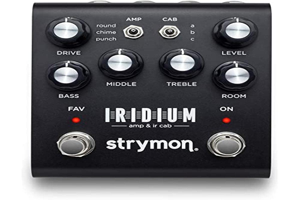 Strymon IRIDIUM Amp and IR Cab Emulator Pedal 3 types of amp modeling ...