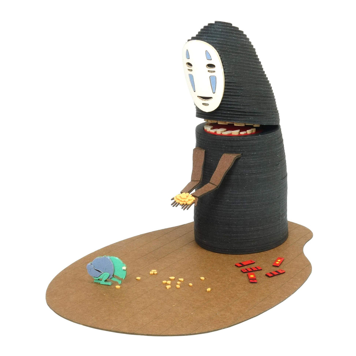 Sankei Studio Ghibli Spirited Away No Face Paper Craft Kit MK07-38 Mad ...