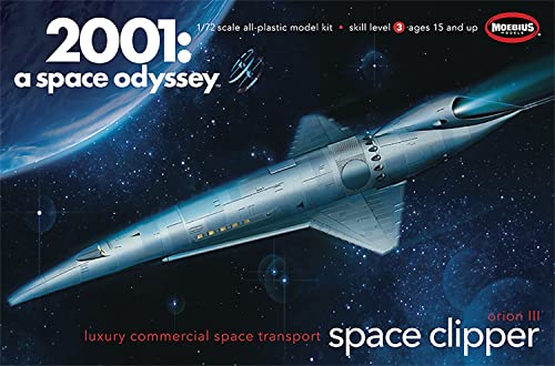 2001: A Space Odyssey Orion III Space Clipper 1/72 Plastic Model Kit M ...