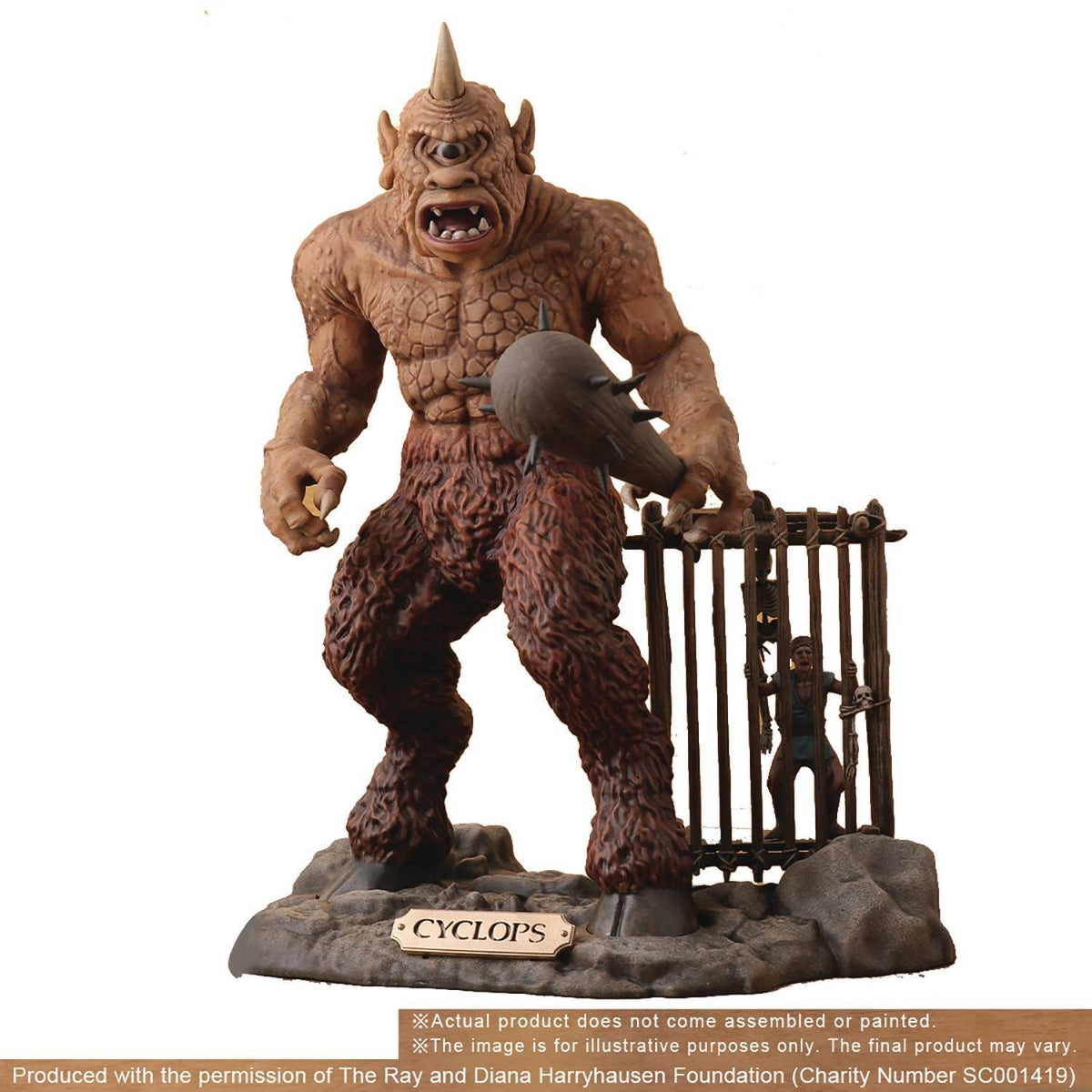 X-PLUS 1/35 RAY HARRYHAUSEN CYCLOPS ALL PLASTIC ASSEMBLY KIT ‎411-2000 ...