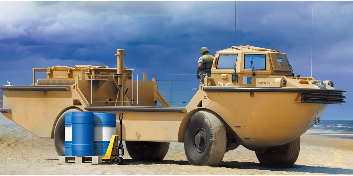 1/35 US Navy Amphibious Vehicle LARC-V Extra Armoured Version Kit GEC3 ...