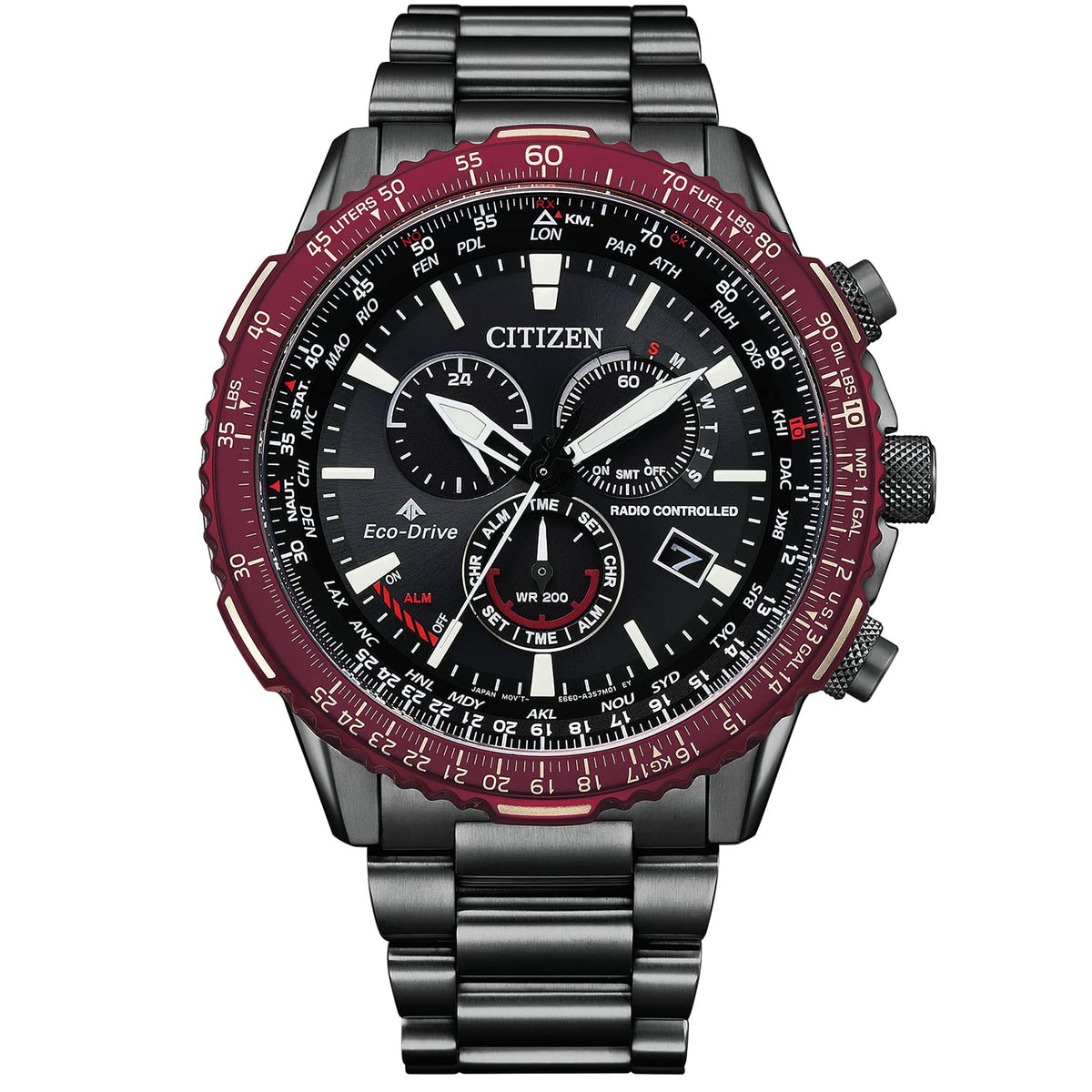 CITIZEN CB5009-55E PROMASTER Eco-Drive radio-controlled Direct Flight ...