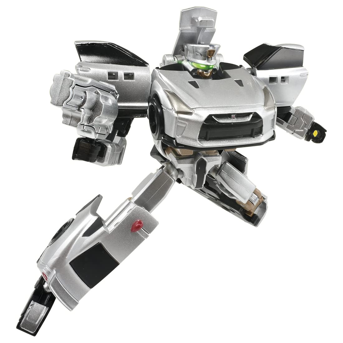 TAKARA TOMY Tomica JOBRAVER JB11 POLICE BRAVER ETERNAL NISSAN GT-R PAT ...