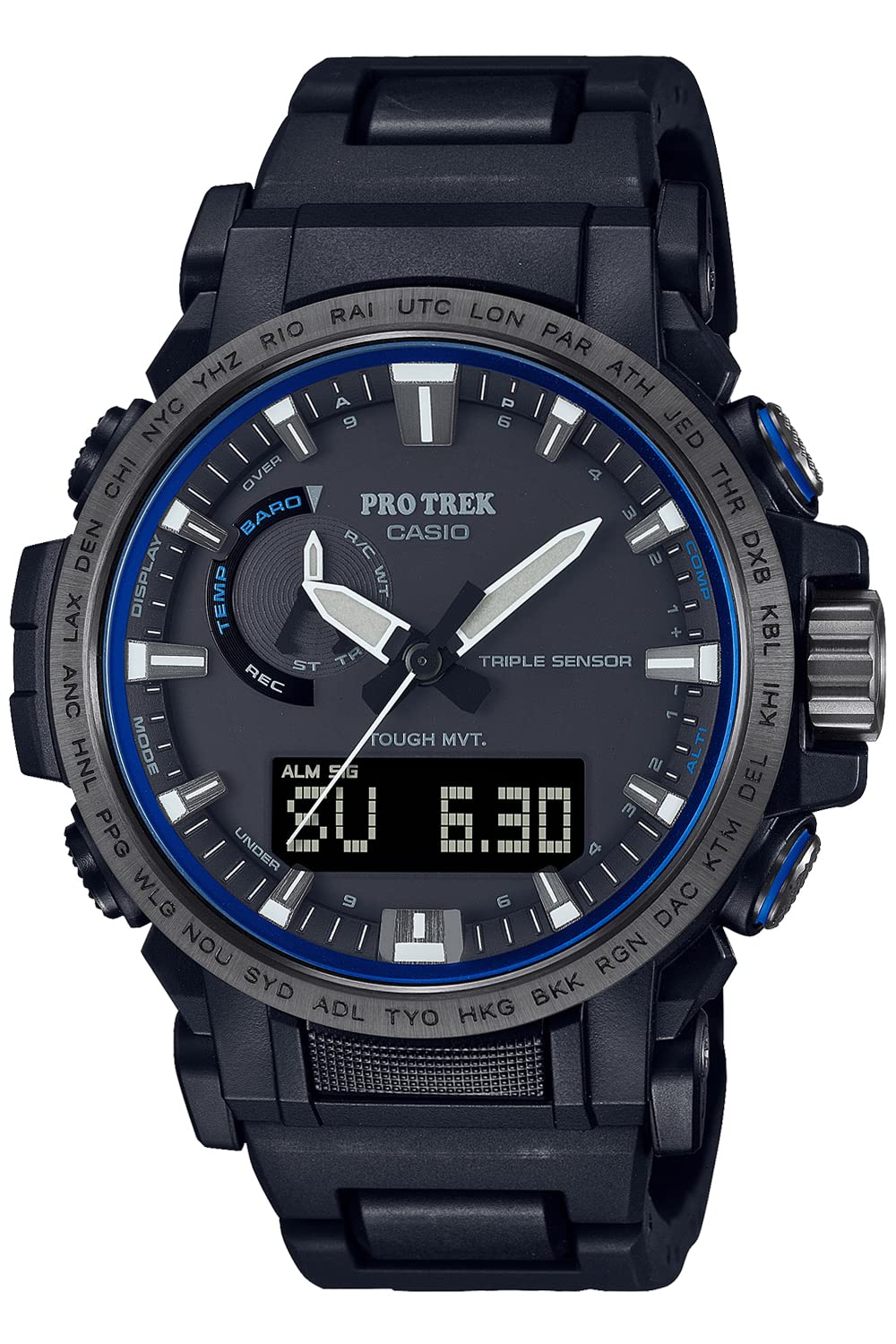 CASIO PROTREK PRW-61FC-1JF Solar Radio Men Watch Climber Line Biomass ...